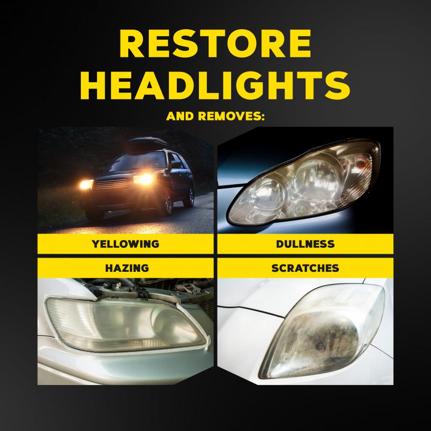 Meguiar's Ultimate Headlight Restoration Kit - The Perfect Headlight Repair Kit to Remove ...